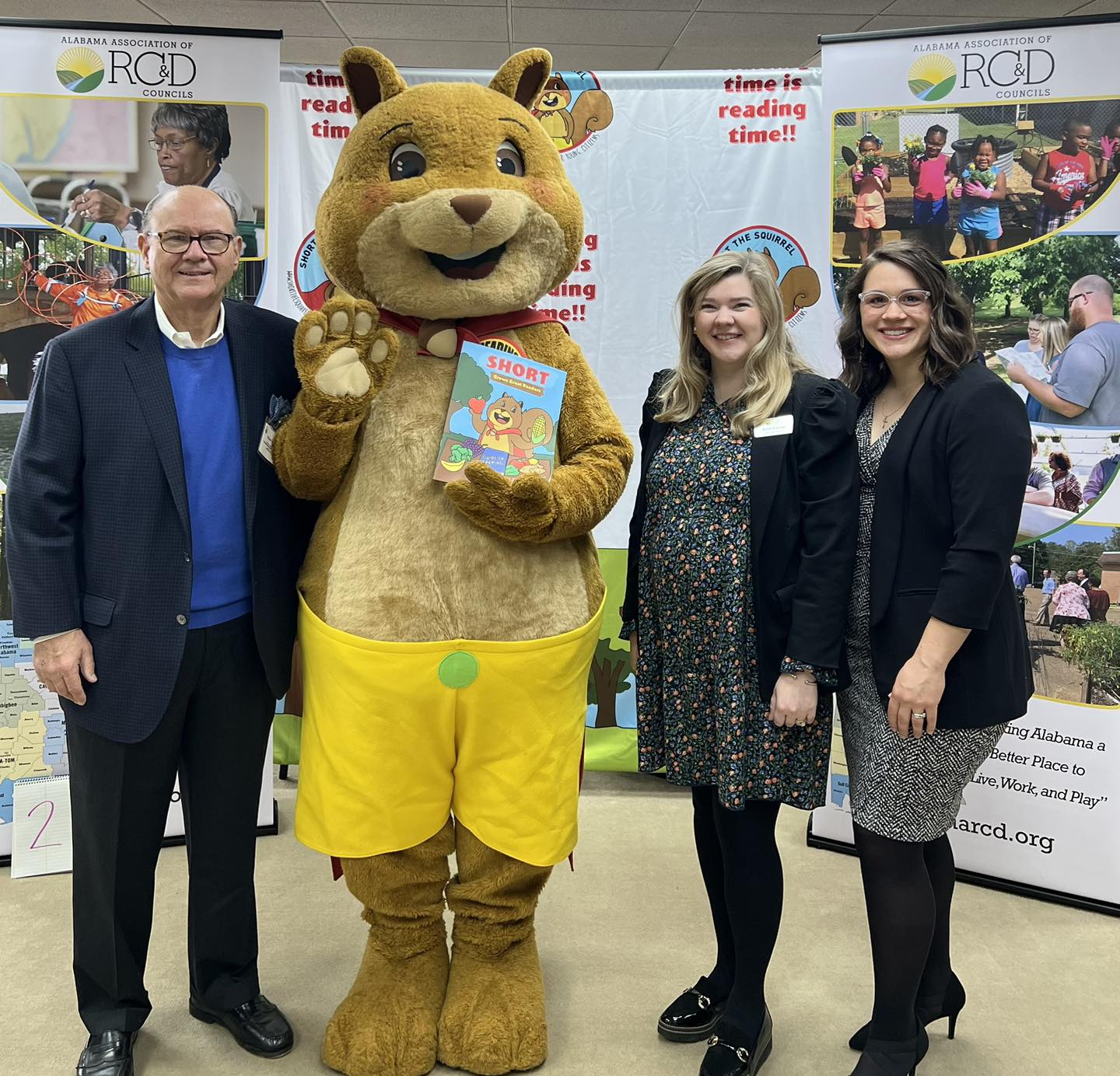 Alabama RC&D Promotes Literacy with SHORT the Squirrel – Alabama RC&D ...